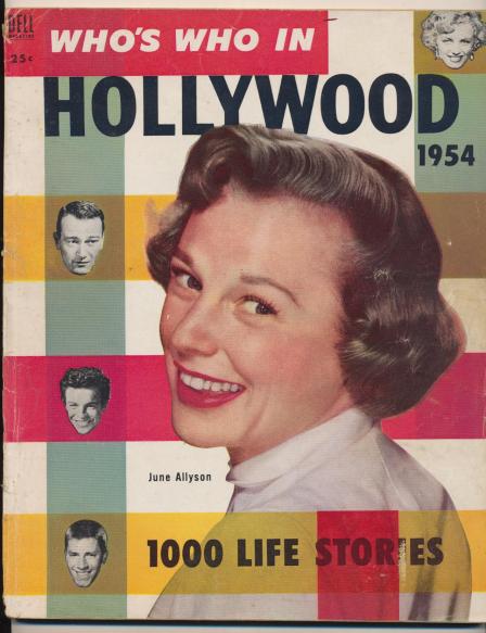 Historical Context: ‘Who’s Who in Hollywood’ 1954 issue, Part I – The ...