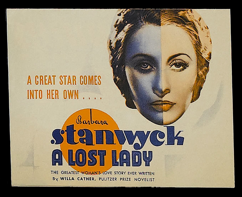 A Lost Lady (1934) – The Motion Pictures