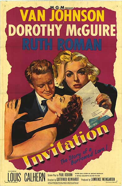 Invitation (1952) – The Motion Pictures